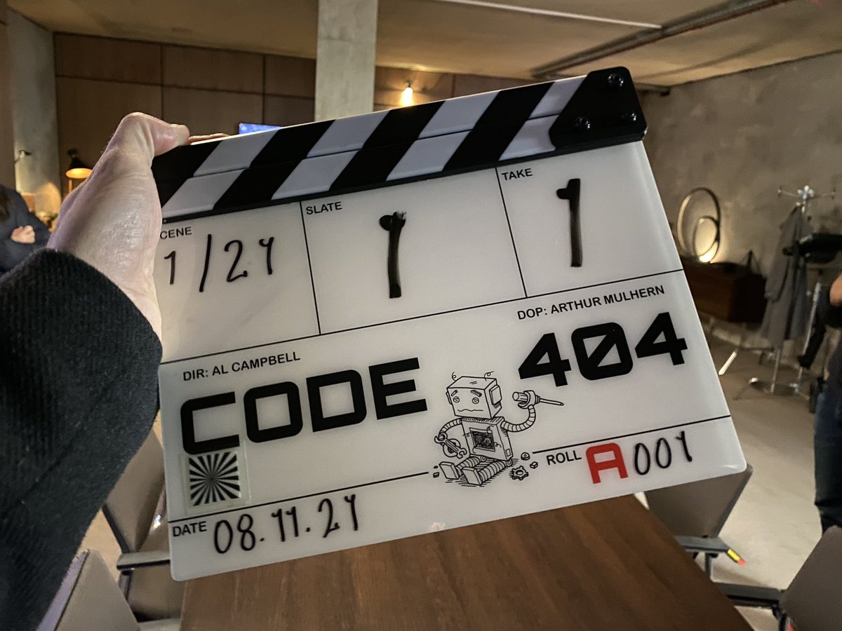 Code 404 – Series 3 – Filming has begun! | Daniel Mays